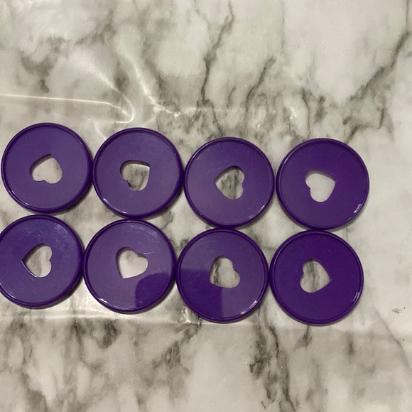 The Happy Planner | Other | 8 Purple Plastic Happy Planner Disc | Poshmark